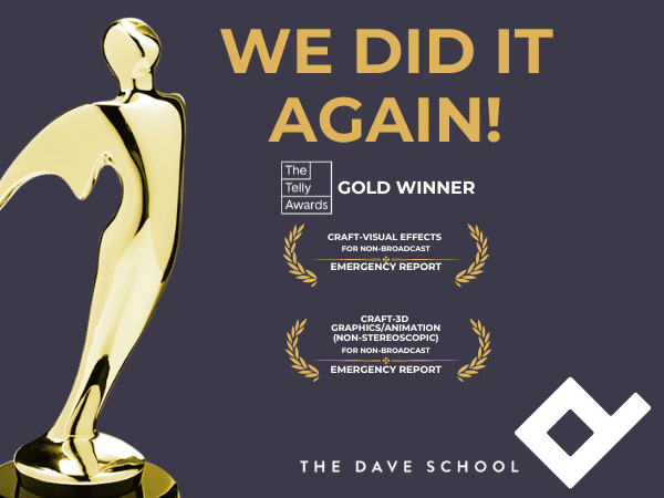 DAVE School is Double Gold Winner at the 44th Annual Telly Awards ...